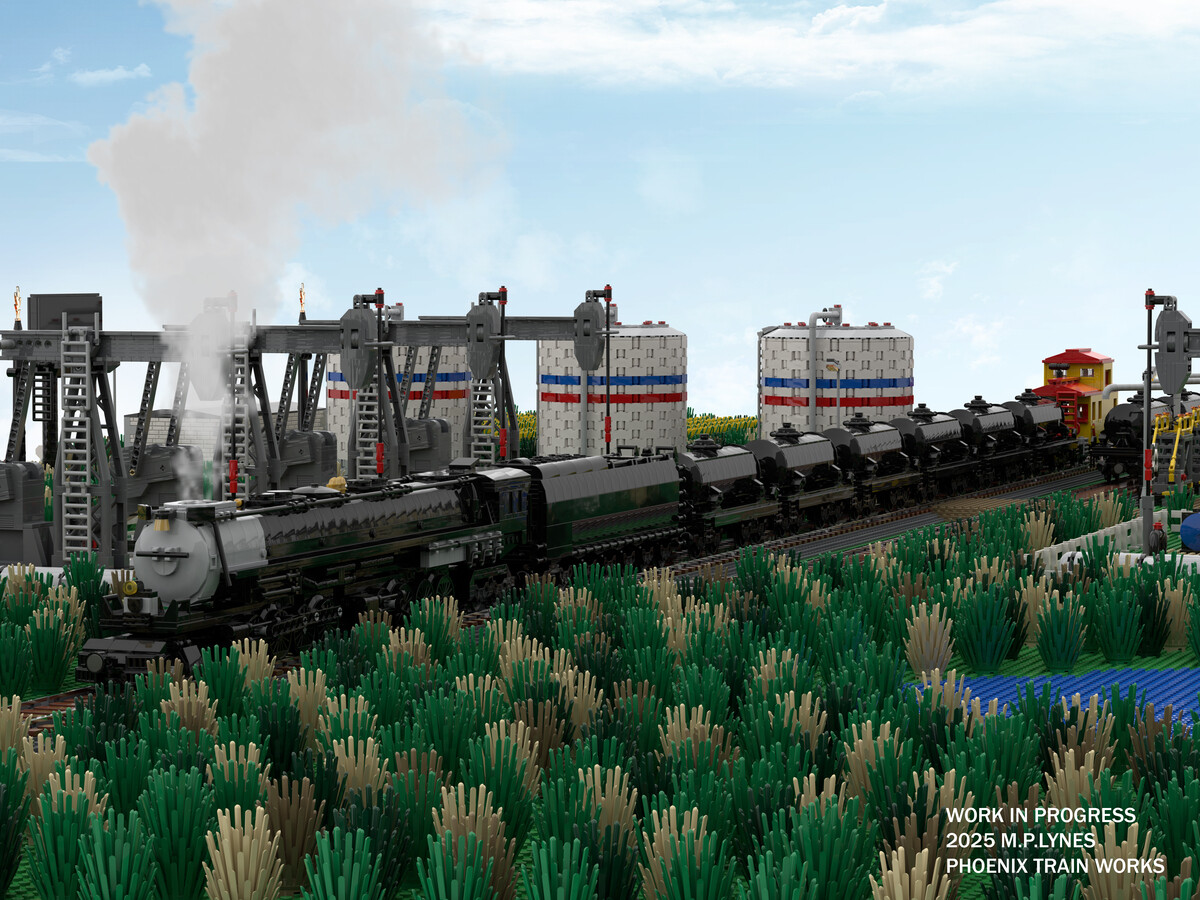 Working on an oil pump field display.